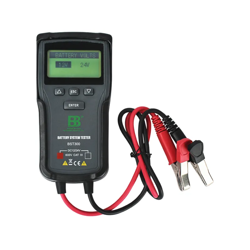 BB BST300 12V/24V Marine Battery System Tester with LCD Display