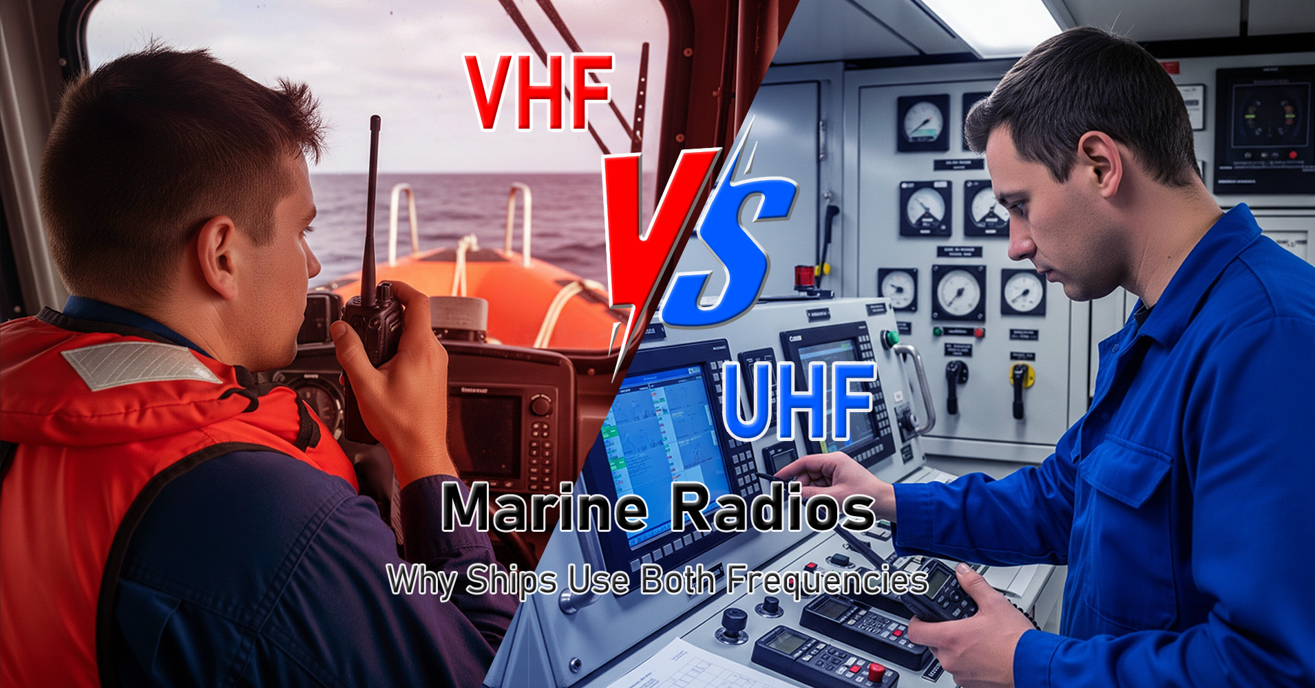 VHF vs. UHF Marine Radios: Why Ships Use Both Frequencies | Technical Guide