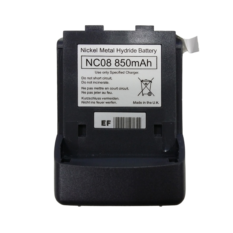 NC08 Battery for Axis 50 VHF Radio – 850mAh NiCad Rechargeable Power Pack