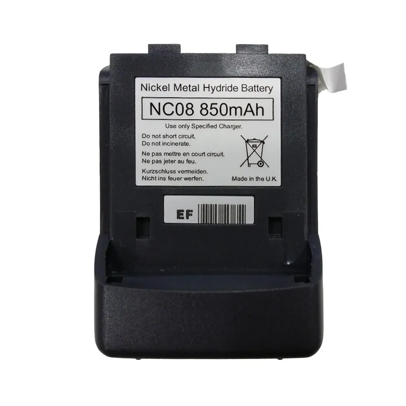 NC08 Battery for Axis 50 VHF Radio – 850mAh NiCad Rechargeable Power Pack