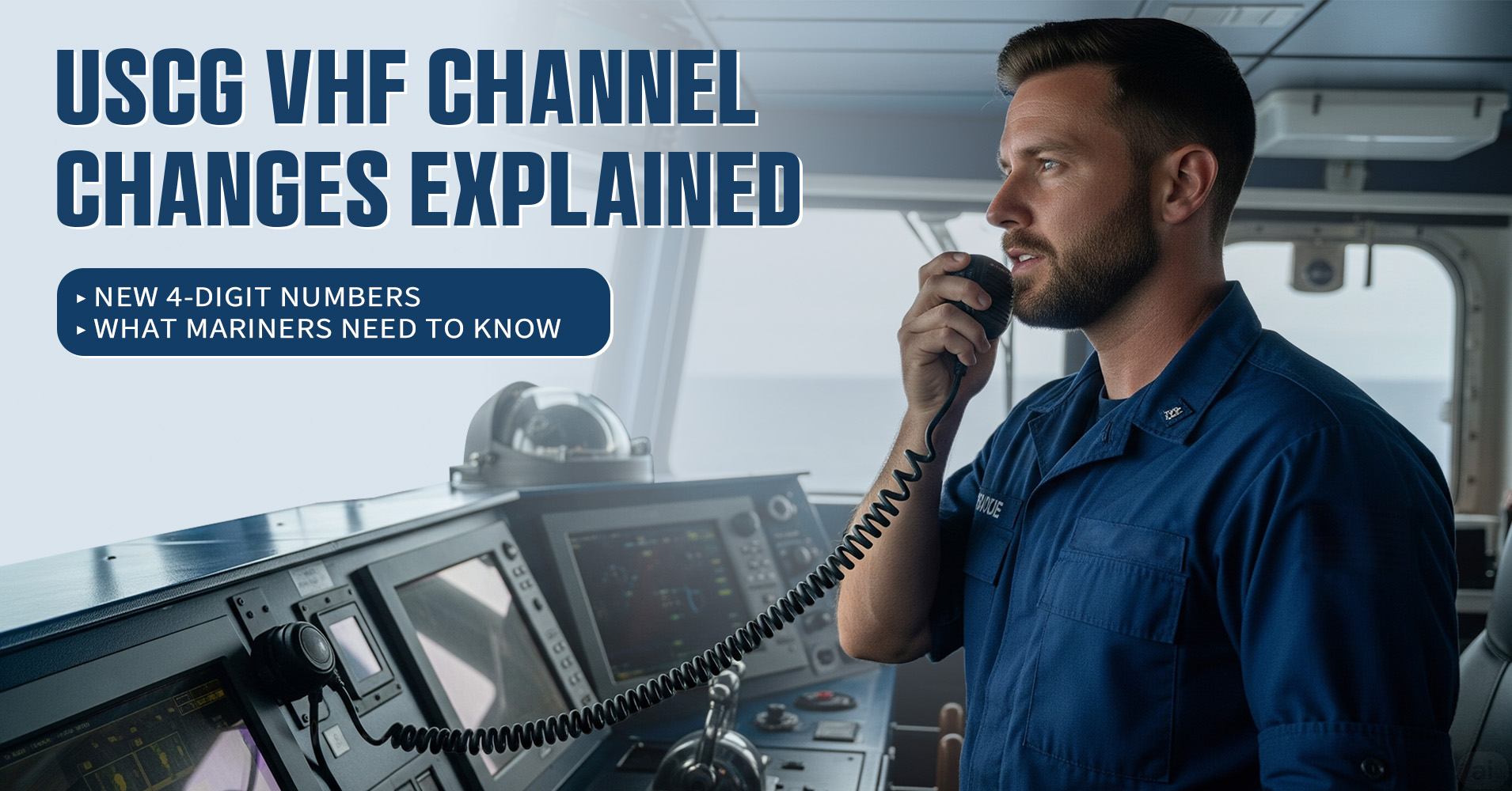 USCG VHF Channel Changes Explained: New 4-Digit Numbers & What Mariners ...