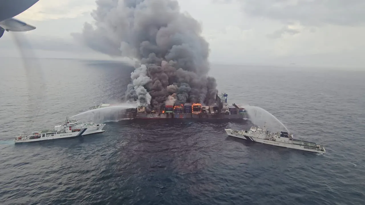 WAN HAI 503 Container Ship Fire News: Vessel Arrives Safely in Jebel Ali
