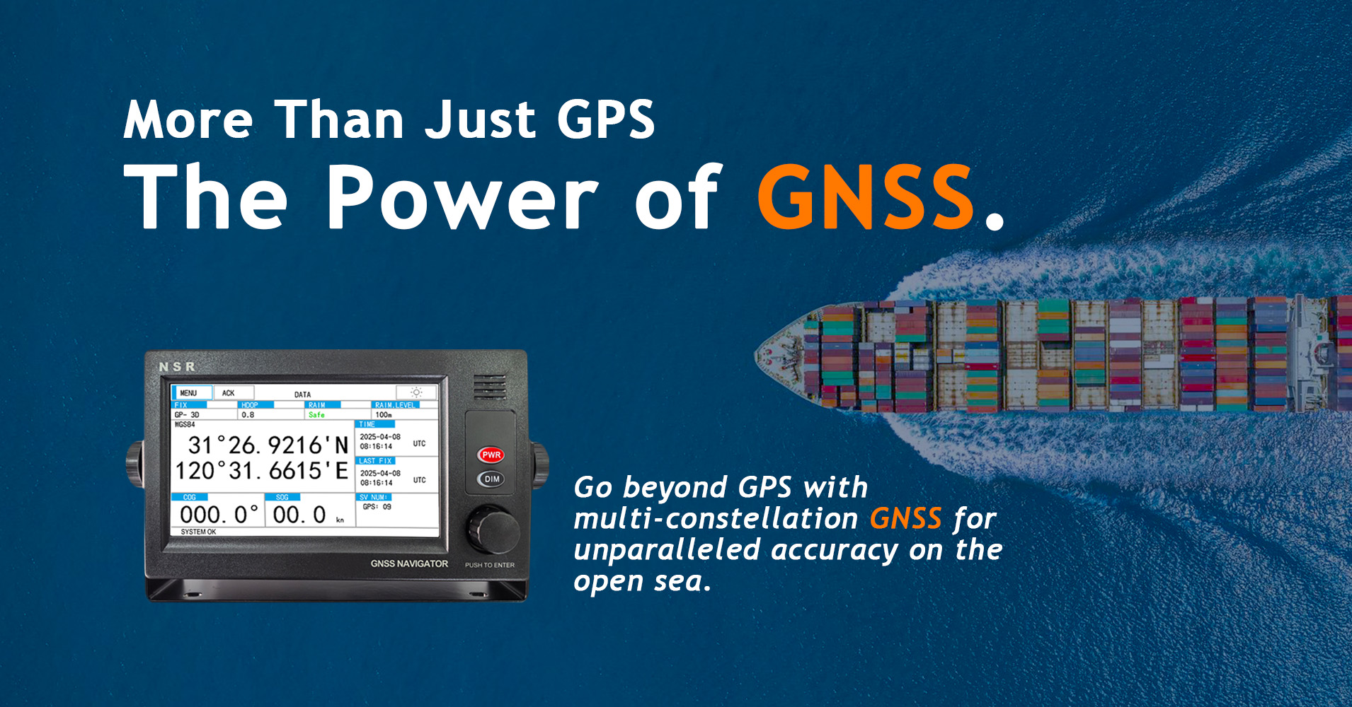What is a GNSS Receiver? A Guide to GPS, GLONASS & Maritime Navigation