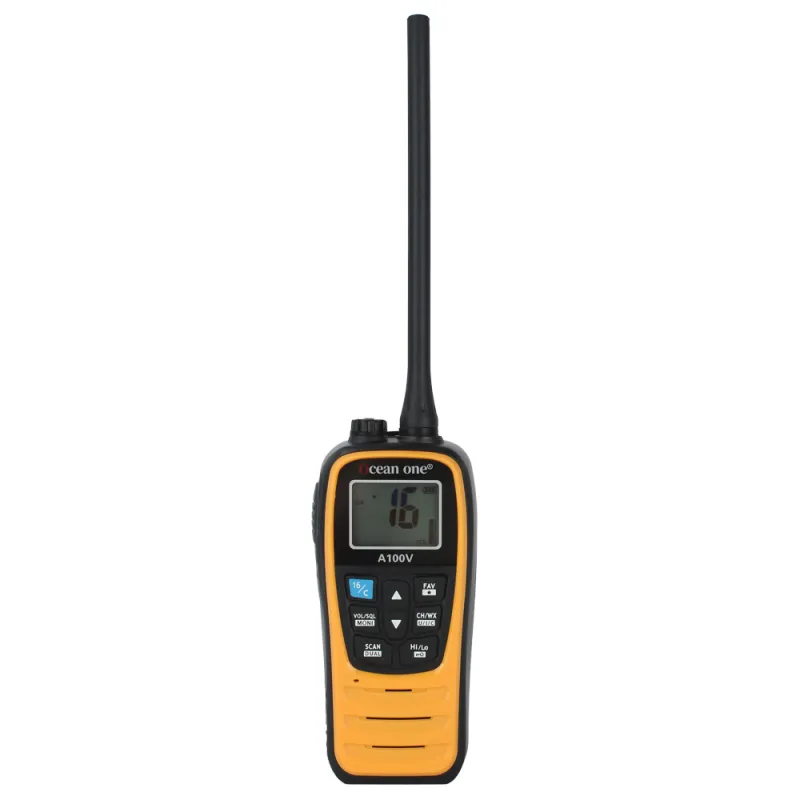 Ocean One A100V HANDHELD MARINE VHF RADIO | HZH