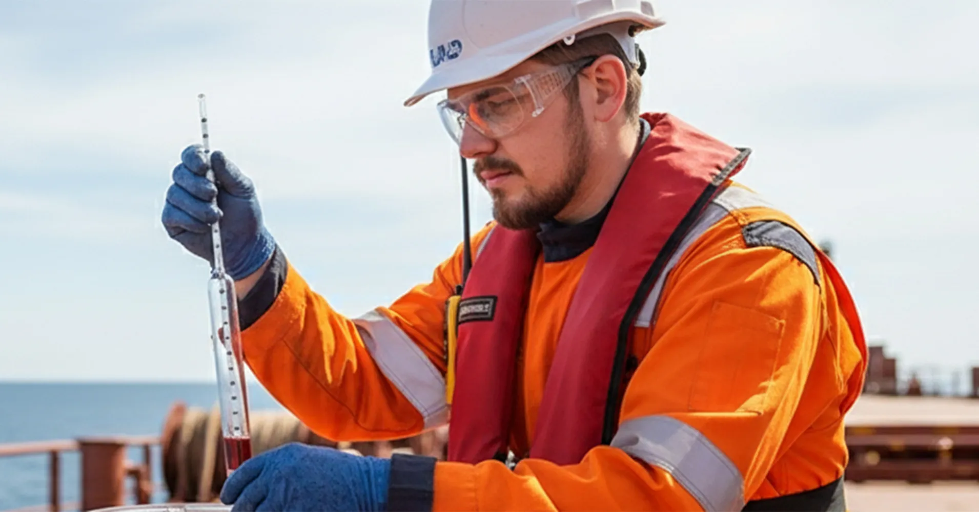 Ocean One D4040 Pro Draft Survey Hydrometer | Precision Marine Equipment