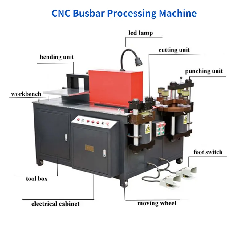Busbar Cutting,Punching Machine, punching bending machine