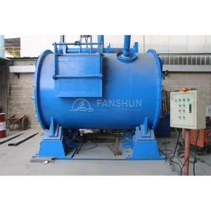 Horizontal Rotary Melting Furnace,rotary furnace,rotating furnace