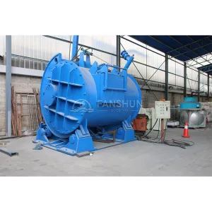 Horizontal Rotary Melting Furnace,rotary furnace,rotating furnace