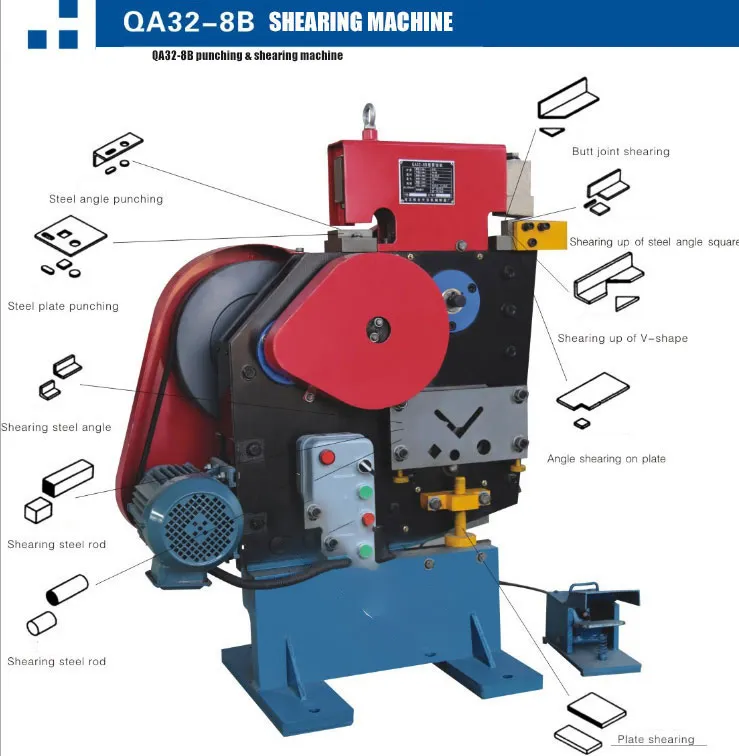 Cnc Hydraulic Punching And Shearing Machine,hydraulic shearing machine