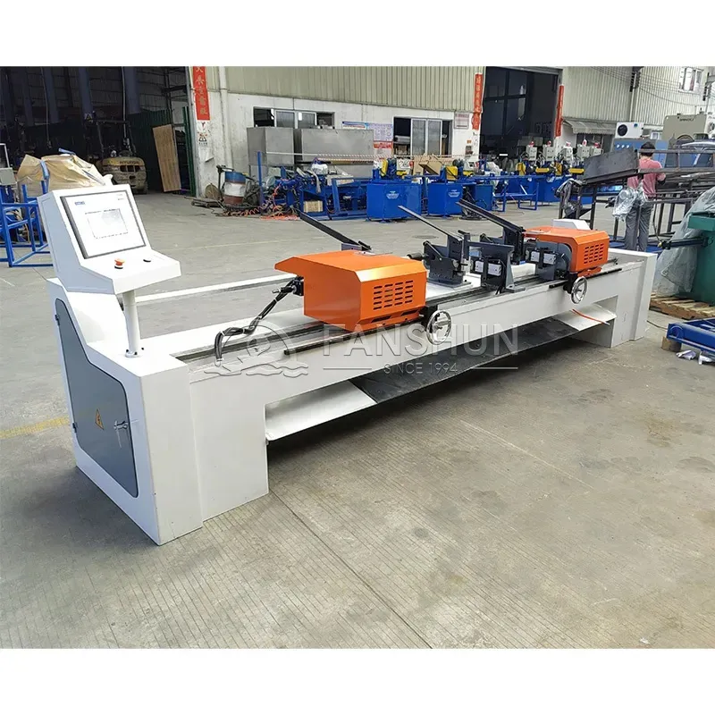 Automatic Double-Head Tube Chamfering Machine,chamfering machine