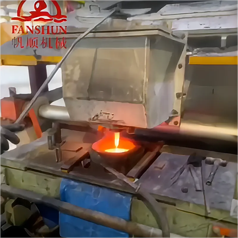 Medium Frequency Furnace Downward Semi-Continuous Casting Copper Plate