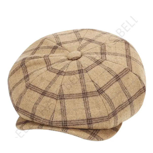 8 piece flat cap,GATSBY CAP，8 PIECES CAPS，8PANELS CAPS，BAKERBOY