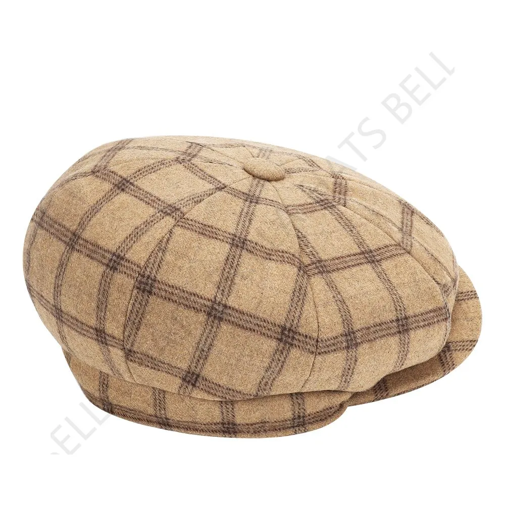 8 piece flat cap,GATSBY CAP，8 PIECES CAPS，8PANELS CAPS，BAKERBOY