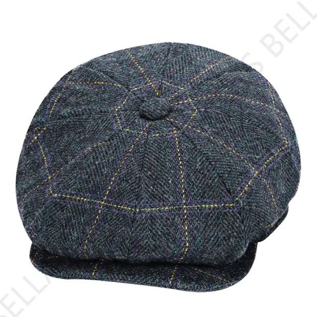 GATSBY CAP，8 PIECES CAPS，8PANELS CAPS，BAKERBOY