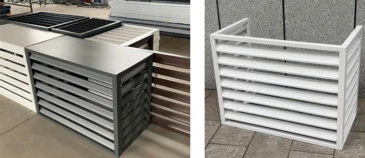 Air Conditioner Louver Cover, Aluminum Louver