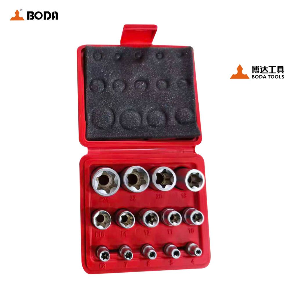 BODA Customizable socket Tool Set with 1/2" Drive Swivel Wrench