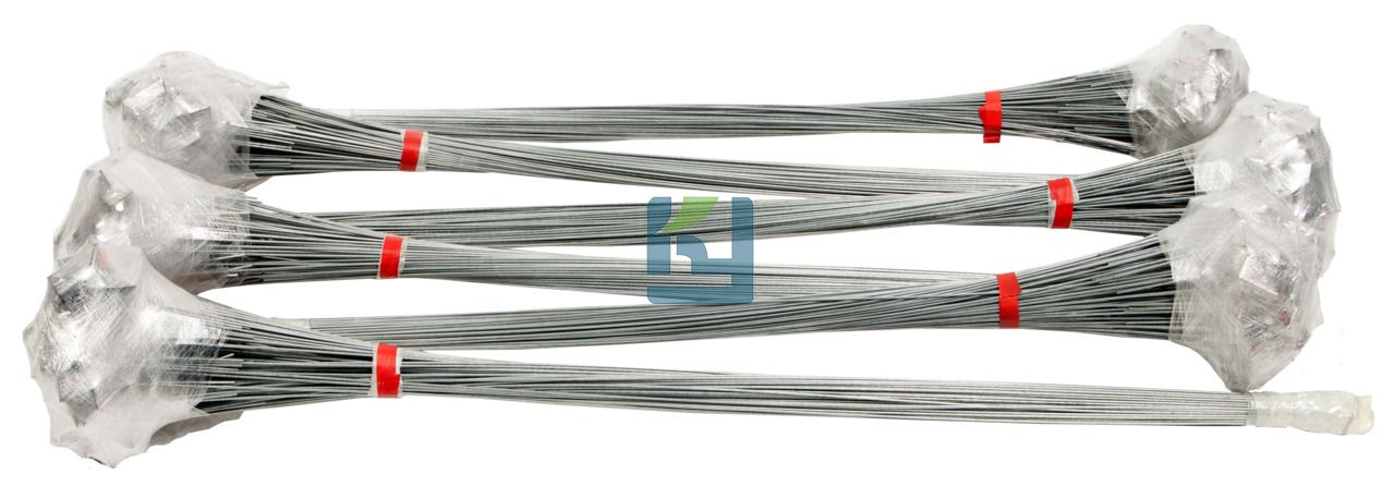 Pre-Tied Ceiling Wire with Clip 6' x 12 Ga
