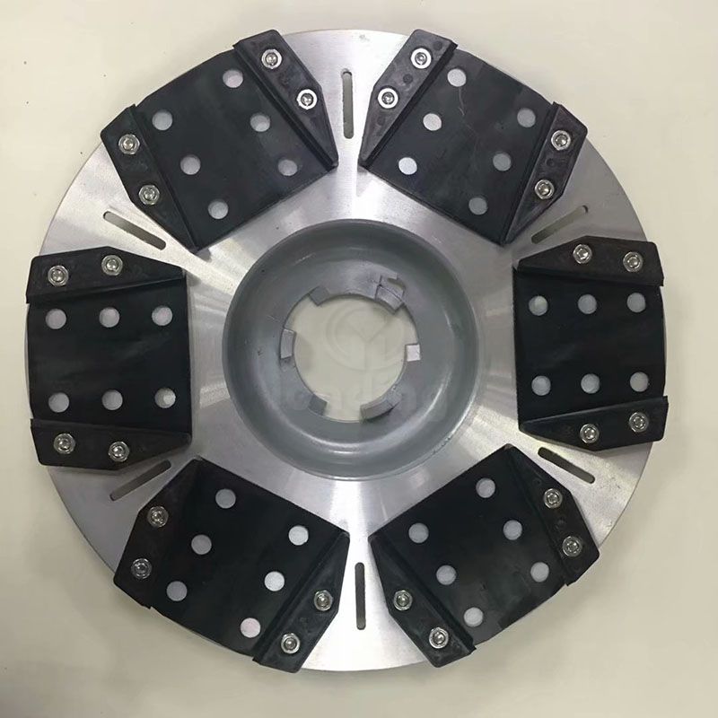 Dual-purpose Aluminum Driving Plate for Standard Floor Machine