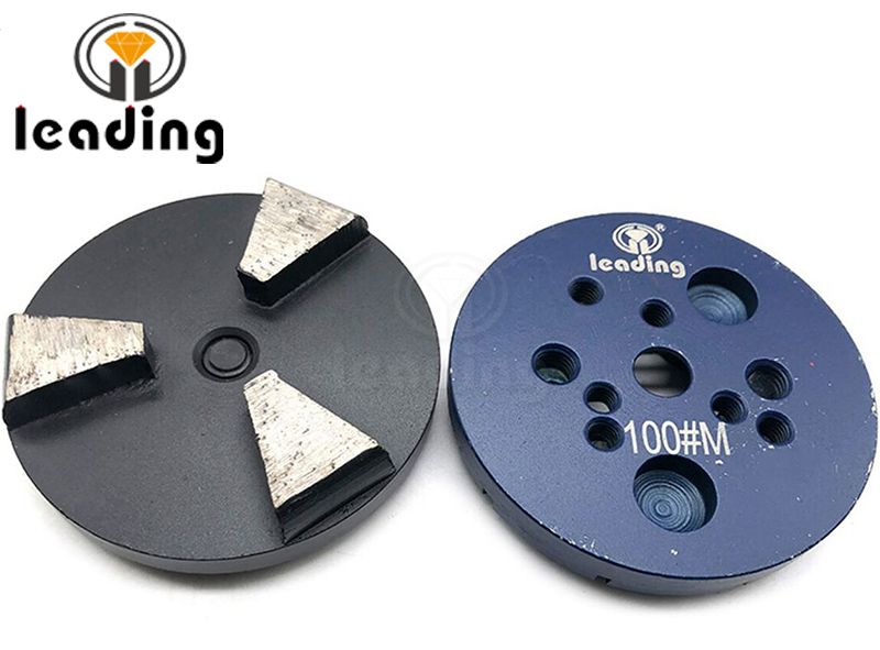 Diamond Grinding Puck / Floor Grinding Discs with 3 Radial Segments