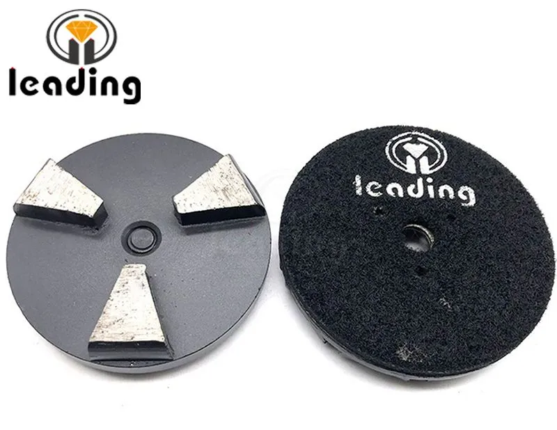Diamond Grinding Puck / Floor Grinding Discs with 3 Radial Segments