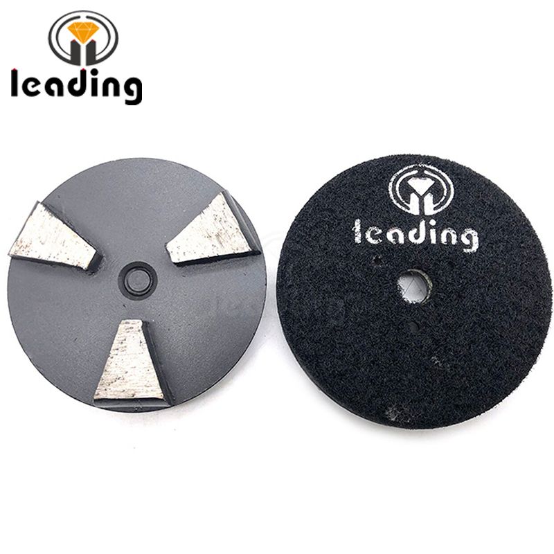 Diamond Grinding Puck / Floor Grinding Discs with 3 Radial Segments