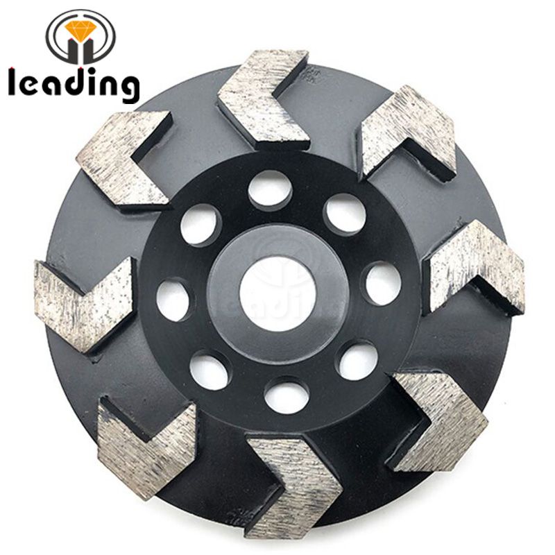 Arrow Segment Diamond Cup Wheel