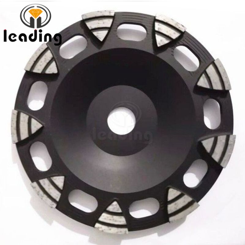 Waved Triangle Segment Diamond Cup Wheel