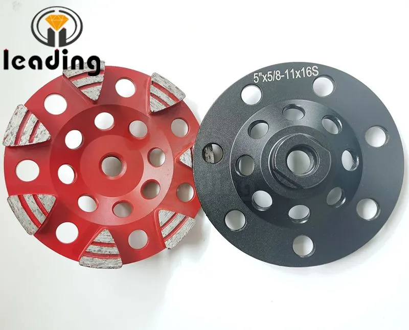 Waved Triangle Segment Diamond Cup Wheel