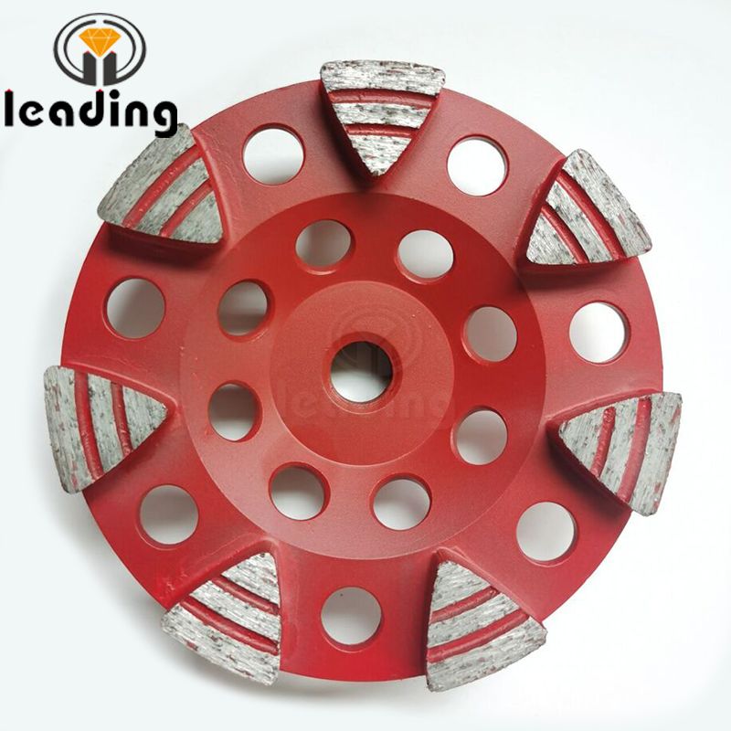 Waved Triangle Segment Diamond Cup Wheel