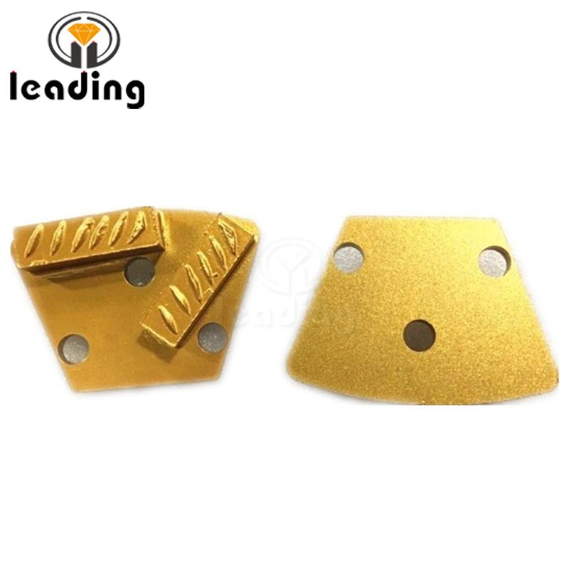 Crush PCD Trapezoid Plate with 9mm Holes