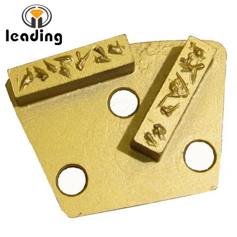 Crush PCD Trapezoid Plate with 9mm Holes