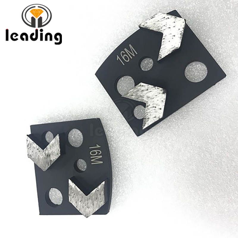 9mm Holes Concrete Grinding Plates Arrow Segments