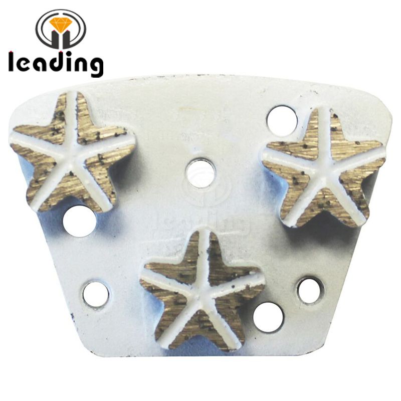 9mm Hole Trap Diamonds with 3 Star Segments