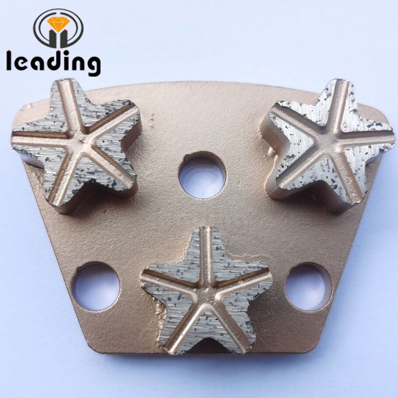 9mm Hole Trap Diamonds with 3 Star Segments