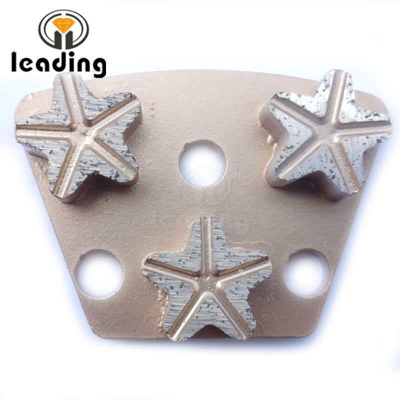 9mm Hole Trap Diamonds with 3 Star Segments