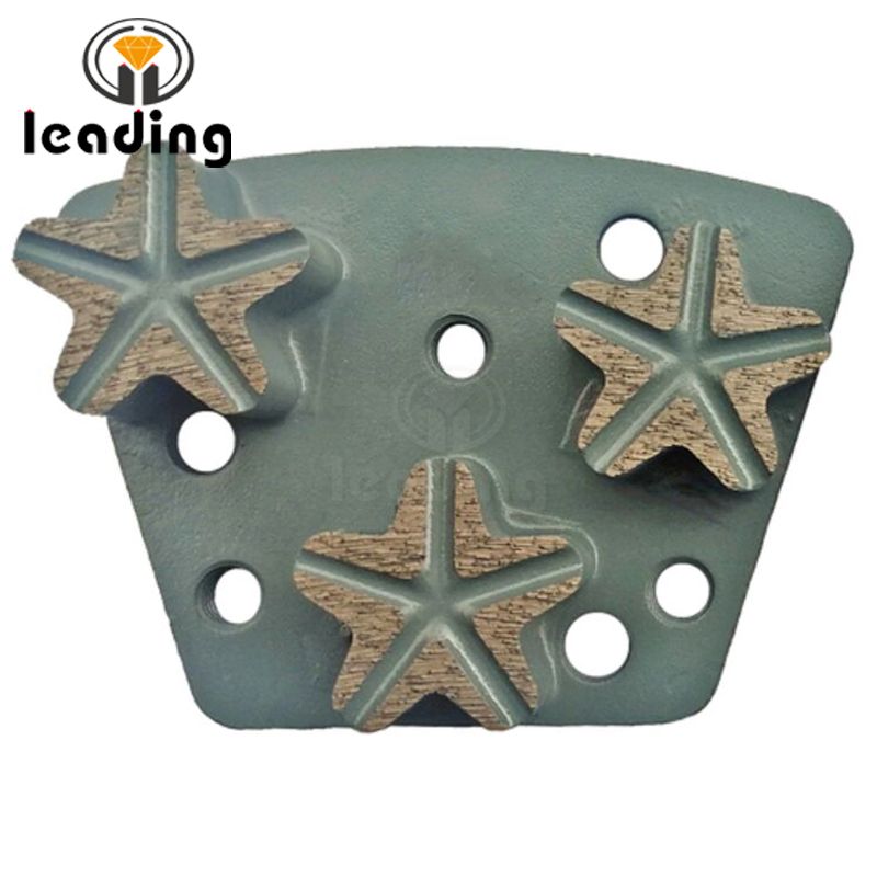 9mm Hole Trap Diamonds with 3 Star Segments