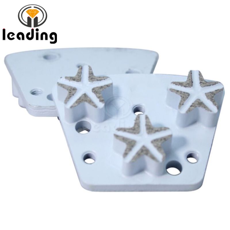 9mm Hole Trap Diamonds with 3 Star Segments