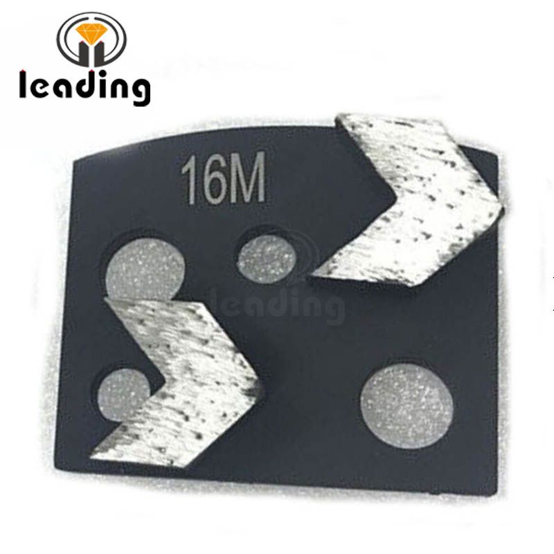 9mm Hole Concrete Grinding Plates - 2 Arrow Segments