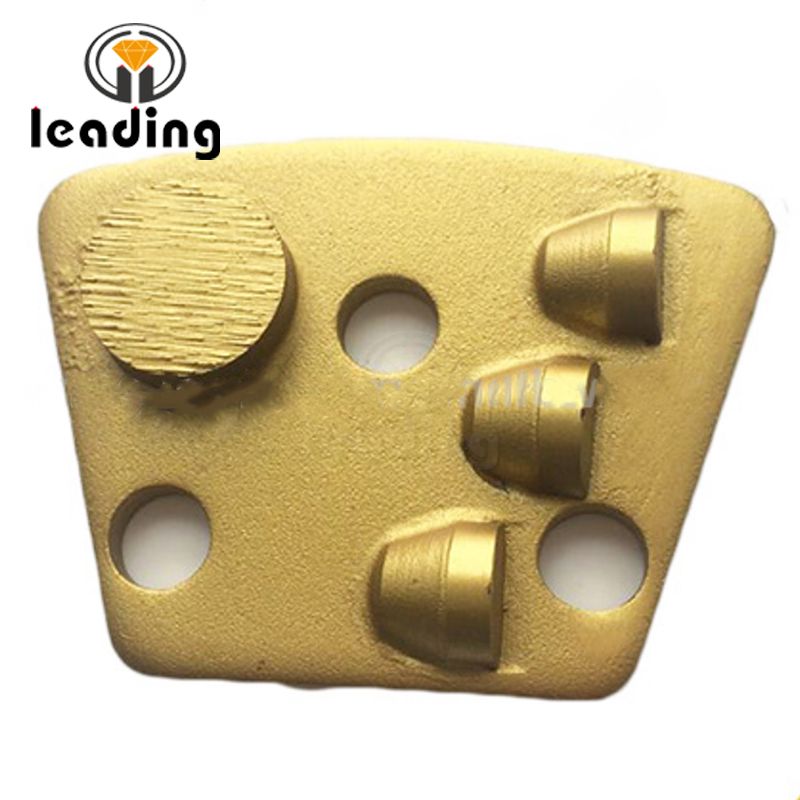 9mm Hole Trapezoid Plate with 3 Half PCD and 1 Dotted Supporter
