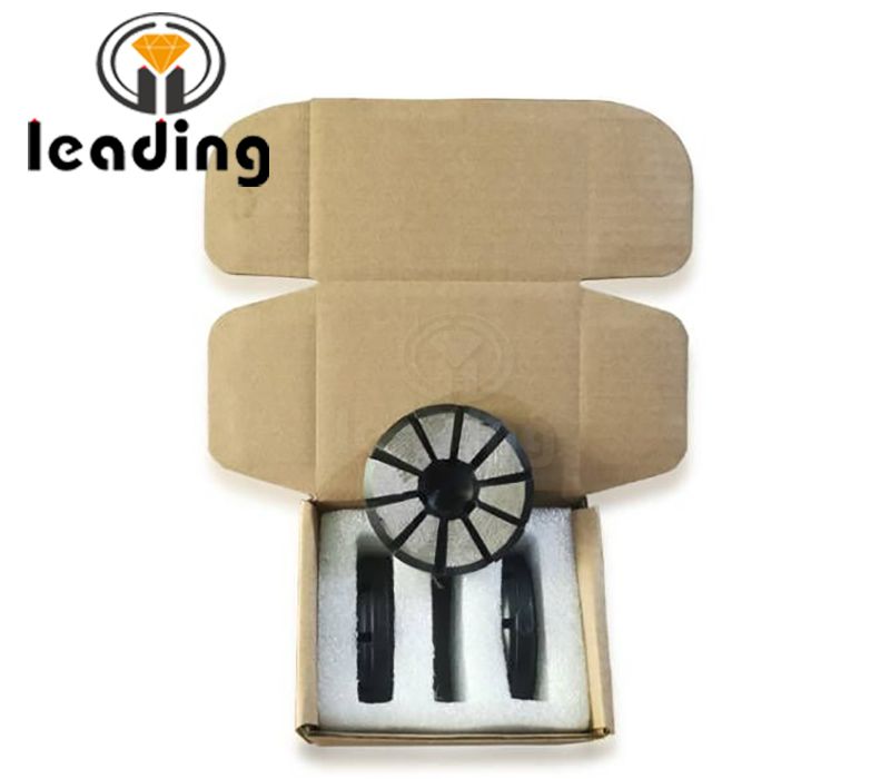 Stonecrete Concrete Floor Metal Spiral Round Grinding Discs