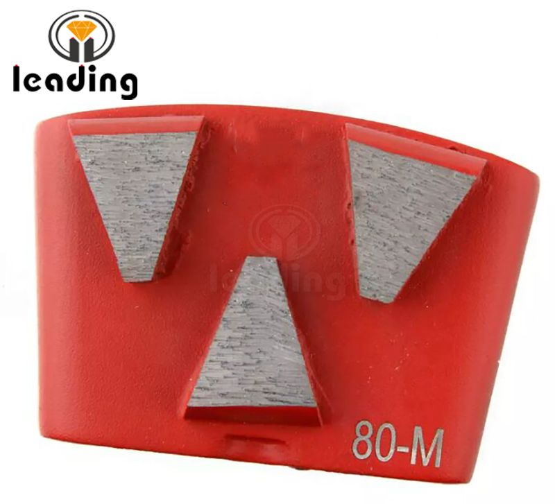 Kut-Rite Triple Force Segment, Metal Bond Trapezoid Combo Plate