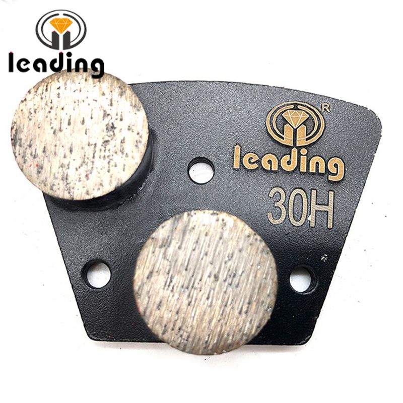 Kut Rite Double Button Segment - Metal Bond Trapezoid Combo Plate