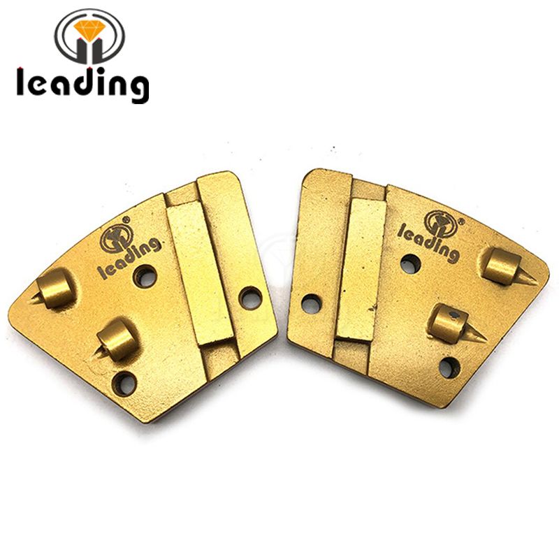 Kut Rite Compatible Trapezoid Tooling with 2 PCDs and wear bar