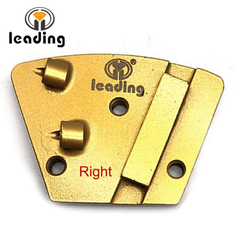 Kut Rite Compatible Trapezoid Tooling with 2 PCDs and wear bar