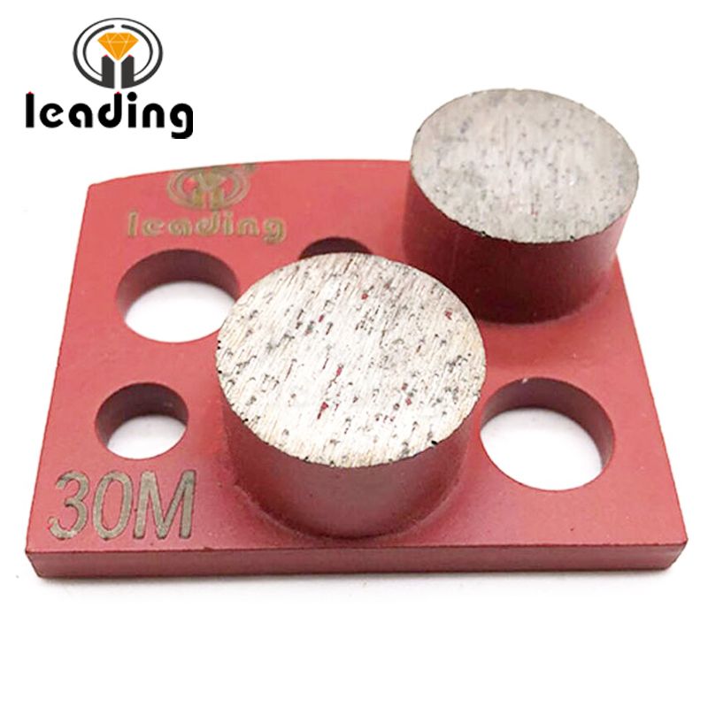 Kut Rite Double Button Segment - Metal Bond Trapezoid Combo Plate