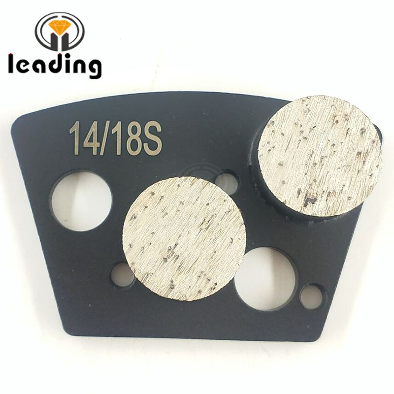 Kut Rite Double Button Segment - Metal Bond Trapezoid Combo Plate