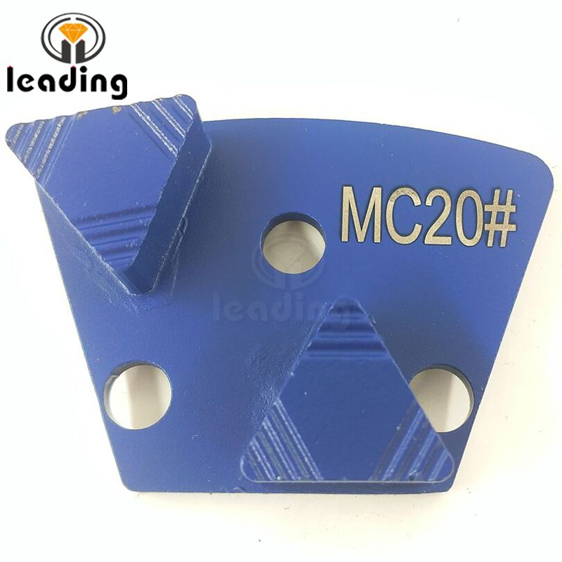 9mm Hole Concrete Grinding Plates - 2 Triangle Segments