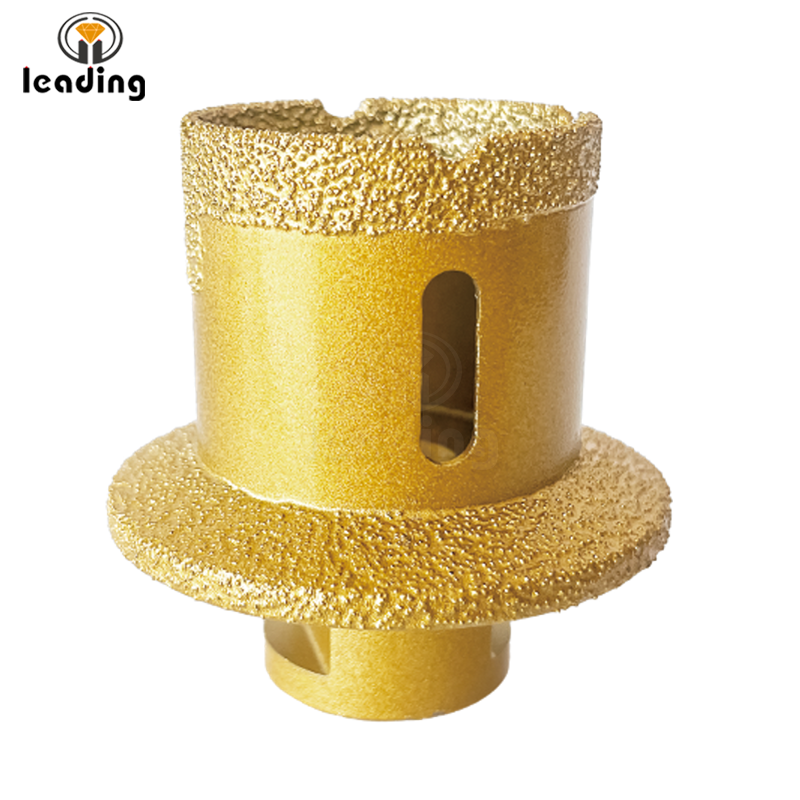 Vacuum Brazed Diamond Countersink Drilling and Chamfering Bits