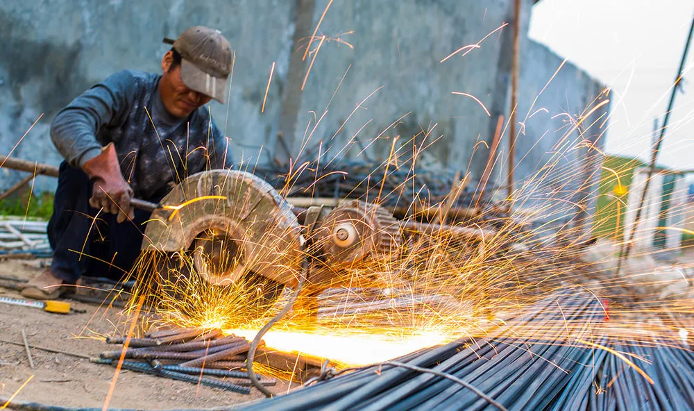 Construction Field Cutting and Grinding