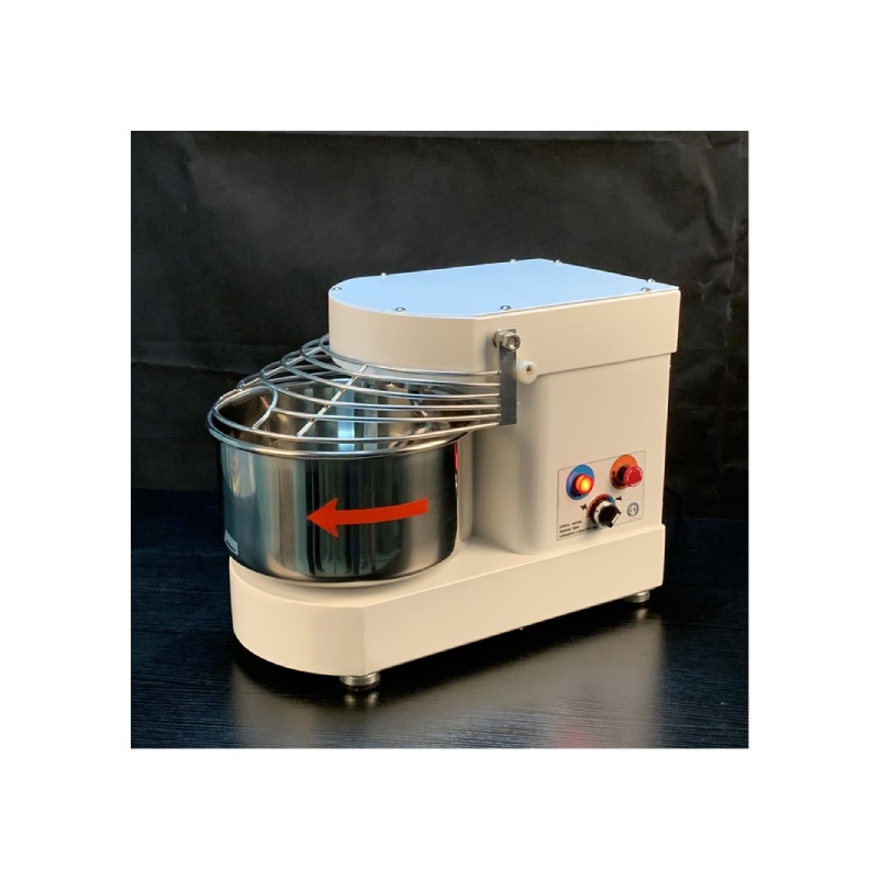 Small Batch Baking: 7L Tabletop Spiral Dough Mixer (3kg Capacity)